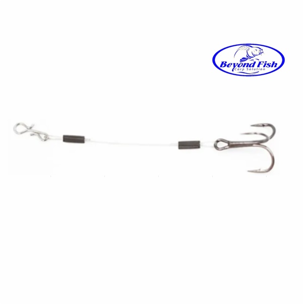 Fluorocarbon Stinger Rig Wholesale, Wire Leader for Pike Fishing